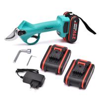 China 21V Cordless Electric Pruning Shears 1500mAh Li-Ion Battery 25mm Cutting Capacity for sale