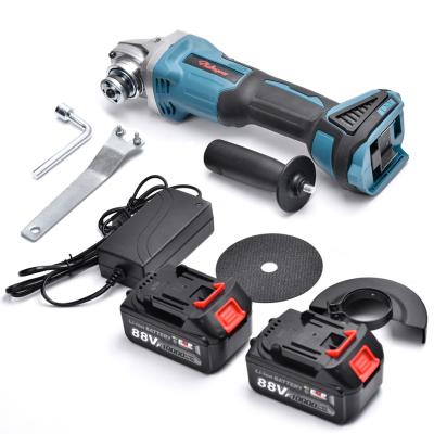 China SAFEYEAR 88V Cordless Angle Grinder 10000mAh Li-Ion 125mm Disc Power Tool Set for sale