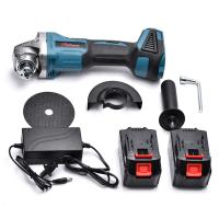 China SAFEYEAR 88V Cordless Angle Grinder 10000mAh Li-Ion 125mm Disc Power Tool Set for sale
