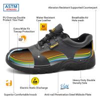 China Waterproof Steel Toe Cap Work Boots S3 SRC Breathable Safety Toe Boots for sale