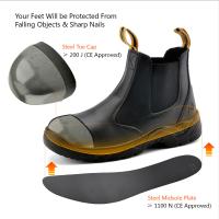 China Safetoe M-8025 S3 SRC Steel Toe Work Boots US 3-14 Breathable Safety Shoes for sale