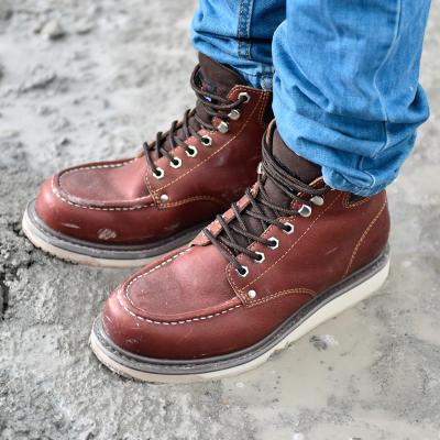 China EVA Non Slip Steel Toe Safety Shoes Work Boots US6-12 Electric Hazard Protection for sale