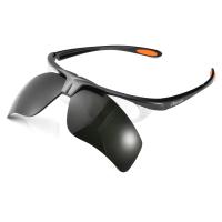 China Safeyear SG015OR UV400 Welding Safety Glasses Dark Lens Anti Scratch CE EN166 for sale