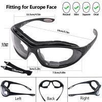 China PC Frame Bifocal Safety Glasses +1.0 +2.0 +2.5 Anti-Fog ANSI Z87 for sale