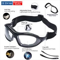 China PC Frame Bifocal Safety Glasses +1.0 +2.0 +2.5 Anti-Fog ANSI Z87 for sale
