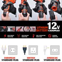 China 12V Cordless Hammer Drill and Impact Driver Combo Set 1300mAh 25Nm for sale