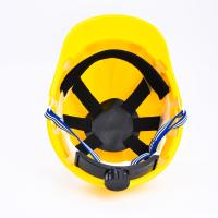 China 6 Point Safety Helmet Lightweight Hard Hat CE ANSI ABS Construction Work Helmet for sale