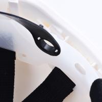 China White Safety Helmet HDPE Construction Hard Hat CE ANSI 6-Point Impact Protection for sale