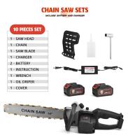 China 100mm Cordless Handheld Chainsaw 21V 3kg 16in Chain Saw Cutter for sale