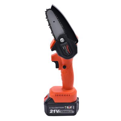 China SAFEYEAR 21V Cordless Pruning Saw 4 Inch 1500mAh Li-Ion Battery Handheld Chainsaw 5m/s for sale