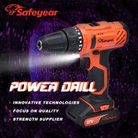 China 12V 16Pcs Brushless Cordless Drill Set 1300mAh Li-Ion Electric Screwdriver with Adjustable Mode for sale