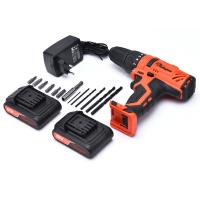 China 12V Cordless Drill 3 Piece Set 1500mAh Li Ion Power Tools 10mm Chuck 18Nm Torque for sale