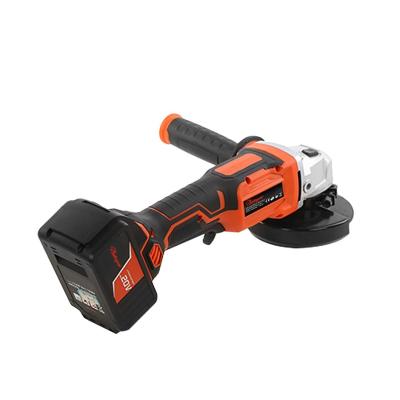 China 20V 4000mAh Cordless Angle Grinder 115mm Brushless Motor 8500RPM 14mm Spindle for sale