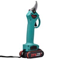 China 21V Anti Slip Grip Hand Held Electric Pruning Shears 25mm Battery Operated 1.3AH for sale