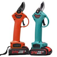 China Tree 1300mAH 35mm Powerful Electric Pruning Shears With Extension Pole for sale