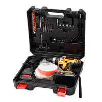 China 21V Cordless Power Tool Combo Kit 41PCS Lithium Ion Battery Drill with Brushless Motor 43N.M Torque for sale