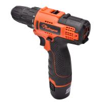 China 12V 25N.m Cordless Drill Set 2x1300mAh Lithium Battery Handheld Power Screwdriver for sale