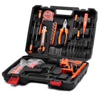 China 28N.M 21V Brushless Cordless Power Drill Tool Set with 1500mAh Battery and 37 Accessories for sale