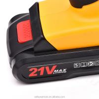 China 21V Cordless Impact Drill 3/8 Inch Variable Speed 1300mAh Brushless Power Tool for sale