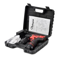 China 12V Cordless Electric Power Drill 25N.M 18+1 Torque Double Battery Screwdriver Kit 1300mAh for sale