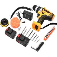 China 43N.M 21V Brushless Cordless Impact Drill 3/8in 25+1 Clutch Variable Speed for sale