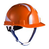 China ABS Carbon Fiber Hard Industrial Safety Helmet CE ANSI Construction Mining Hard Hat for sale