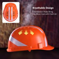 China ABS Carbon Fiber Hard Industrial Safety Helmet CE ANSI Construction Mining Hard Hat for sale