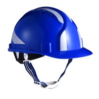 China CE EN397 Blue ABS Safety Helmet W-036 6-Point Suspension for Electrical Work for sale