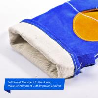 China SAFEYEAR 16in Welding Gloves Heat Resistant Flame Resistant Type A Safety Working Gloves for sale