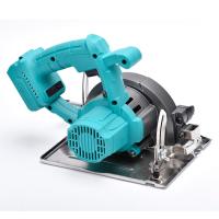 China 21V 4.0Ah Brushless Cordless Circular Saw 4 Inch Cutting Tool for Metal Wood Concrete for sale