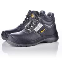 China SAFETOE Industrial Steel Toe Safety Boots 200 Joules Impact Unisex Genuine Leather for sale