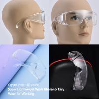 China SAFEYEAR SG035 Safety Glasses Anti Scratch Anti Fog PC Lens UV Protection 1 Pair for sale