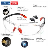 China Orange Welding Safety Glasses Anti UV ANSI Z87 Scratch Proof Polycarbonate Lens for sale