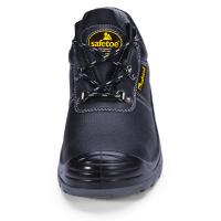 China SAFETOE Men's Cow Leather Safety Shoes Work Boots Steel Toe EH Waterproof Size 37-47 for sale
