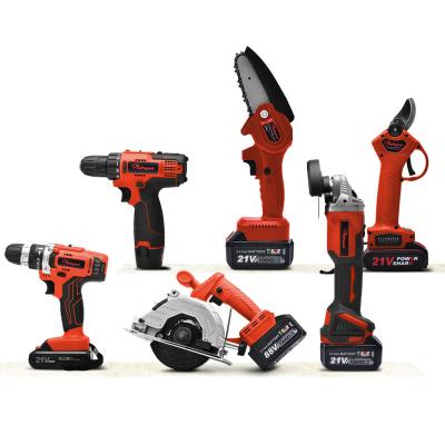China 21V Cordless Brushless Power Tool Set 3/8 Electric Screwdriver 43N.M Torque Kit for sale