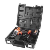 China 20V Brushless 1/2in Cordless Impact Wrench Set 16 PCS 55N.M Max Torque Power Tool Kit for sale