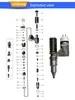 China 212-3460 10r-0960 C10 Engine Fuel Injector 2123460 10r0960 Injector Assembly for Cater-pillar Excavator Machinery Parts for sale