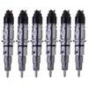 China 0445120252 5263315 Diesel Fuel Injector Nozzle Silver Metal Automotive Supplies for Cu-mmins Qsb5.9 Engine for sale