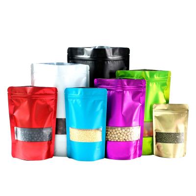 China Aluminum Foil Mylar Bags with Zipper for Custom Food Packaging and Storage Needs for sale