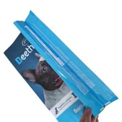 China Wholesale Customizable Pet Dog Food Bag With Resealable Zipper Pet Food Packaging Bag Ziplock Pouch Pet Dog Food Packaging Bag for sale