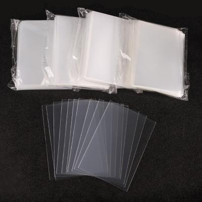 China Bulk Sale Crystal Clear Card Sleeve Transparent Waterproof Photo Sheet Soft Card Protector 3R 4R 4D Photo Cover Sleeve for sale