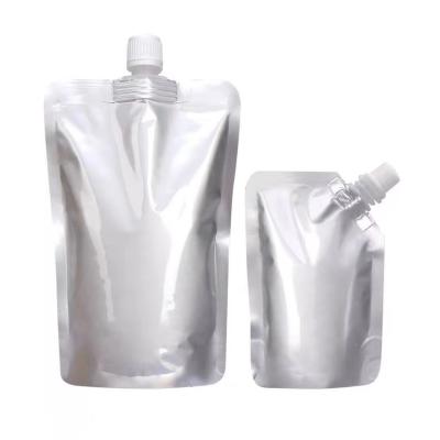 China Custom Aluminum Foil Spout Pouch Transparent Liquid Refill Pouch Plastic Bag Retort Stand up Pouch with Spout for sale