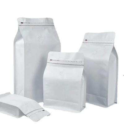 China Custom Logo Printed Bolsas De Cafe 250g 500g 1kg 5kg Recyclable Coffee Kraft Paper Plastic Zipper Bag for Ground Coffee Bean for sale