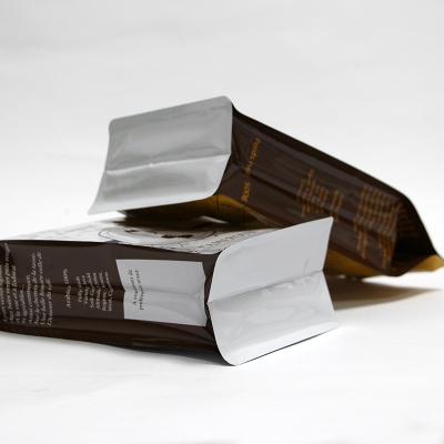 China Custom Printed 12oz/5LB 250g/1kg Coffee Bean Packaging Bag 250g Plastic Coffee Bags for sale