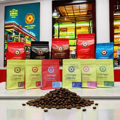 China Custom Printed Coffee Packaging Bag 12oz 5LB Bolsa De Cafe 250g 1kg Coffee Bean Packaging Bag Coffee Bags 250g for sale
