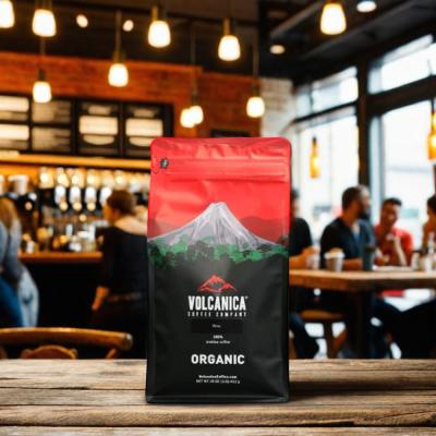 China AT PACK Coffee Roasters Bolsas Cafe 5 Libras Coffee Packaging Bags 5 Pounds Coffee Packages With One Way Degassing Valve for sale