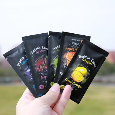 China Low MOQ Three Side Heat Seal Biodegradable Seed Small Bag Food Grade Cosmetic Sample Packaging for Tea Coffee Sachet Bag for sale