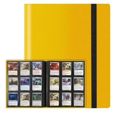 China Wholesale Card Binder 9 Pockets 360 Cards Storage Folder Photo Album PP Card Binder with Strap for sale