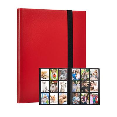 China 9 Pockets Card Binder Photo Album Folder PP Cover for TCG Poke-mon Game Card Binder with Elastic Strap for sale