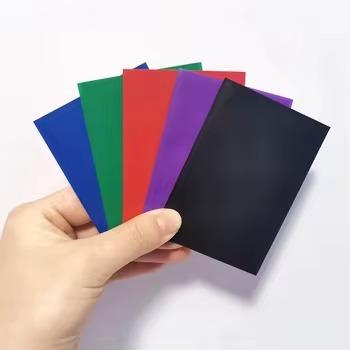 China Premium Soft Touch Matte Finish Card Sleeves Perfect Fit for Anime Trading Cards Colorful Plastic Packaging & Printing Product for sale